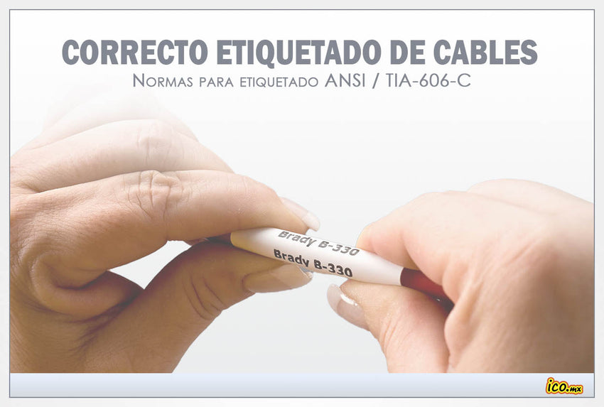 Normas para etiquetado de cables ANSI / TIA-606-C – ico.mx